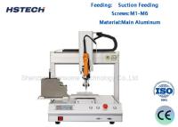 China Desktop 3 Axis Screw Tightening Robot Suction Feeding 500x500x100mm Aluminum Material HS-SL551S for sale