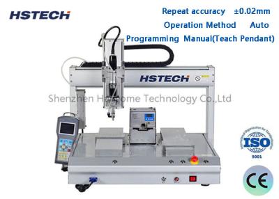 China Real-Time Monitoring Single Table Screw Locking Machine 300x300x100mm 220V for sale