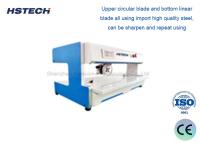 China PCB Depaneling Equipment Blade Moving Operation and Circular Blade with Unrestricted Cutting Width for sale