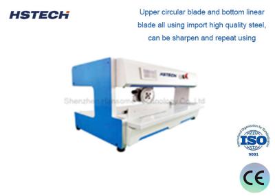 China PCB Depaneling Equipment Blade Moving Operation and Circular Blade with Unrestricted Cutting Width for sale