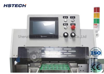 China PLC Control Auto Feeding PCB Separator with ESD Transporting Belt for sale