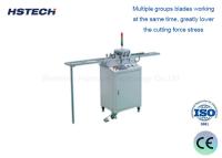 China High Speed Steel Blade Multiple Groups LED Strip Light PCB Depaneling Machine for sale