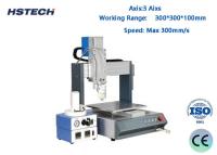 China Automatic Desktop 3 Axis Single Head PUR Glue Dispensing Machine 300x300x100mm for sale