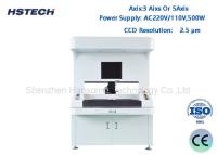 China Automatic CCD Positioning Dual Table 3 Axis Visual Glue Dispensing Machine HS-VS400 300x400mm for sale