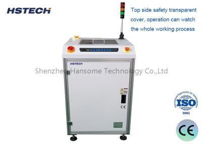 China PCB Turn Conveyor 90 180 270 Degree LED Button Control Fixed Rail 350mm for sale