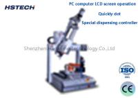 China 4 Axis Glue Dispensing Machine 300x300x100mm LCD Screen with Vacuum Device for sale