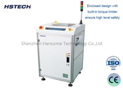 China High Efficiency Enclosed PCB Turn Conveyor SMEMA Compatible PCB Handling Equipment for sale