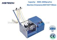 China Steel Blade Lead Forming Machine 40000-60000 Pcs/Hr High Capacity Tape Package Axial Components for sale