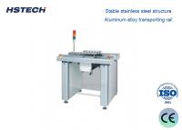 China Aluminum Alloy PCB Transport Conveyor Hand Crank Width Adjust 0.5-20m/min Speed for sale