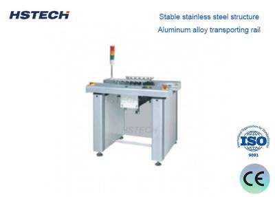China Aluminum Alloy PCB Transport Conveyor Hand Crank Width Adjust 0.5-20m/min Speed for sale