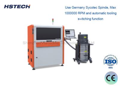 China 100000 RPM Spindle CCD System Inline PCB Depaneling Router Machine without Jig for sale