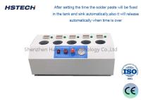 China White 4-Tank Solder Paste Warm-up Machine PLC Control AC220V Automatic Alarm for sale