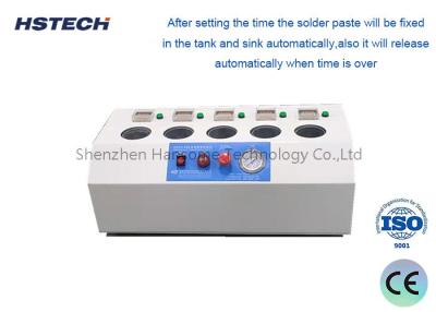 China White 4-Tank Solder Paste Warm-up Machine PLC Control AC220V Automatic Alarm for sale