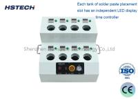 China Imported Parts Solder Paste Machine 4 Tank Automatic Temperature Control Timer AC220V for sale