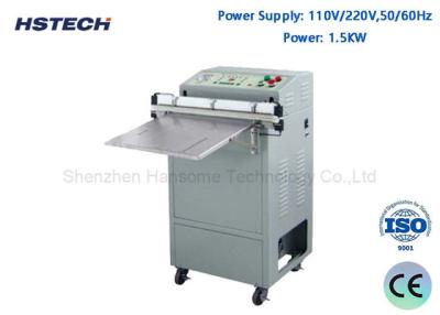 China Floor Standing Hot Sealing Vacuum Packing Machine 600mm Air Pressure Supply for sale