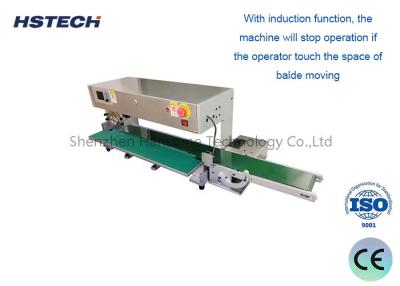 China V-Cut PCB Cutter Machine 360mm Blade Moving PCB Depaneling Equipment 110V 220V Induction Function for sale
