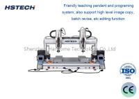 China 6 Axis Automatic Screw Locking Machine 300x300x100mm Repeat Accuracy ±0.02mm for sale