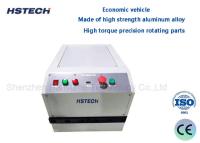 China Economic AGV Transport Car 100kg Load Capacity Aluminum Alloy High Torque Precision Rotating Parts for sale