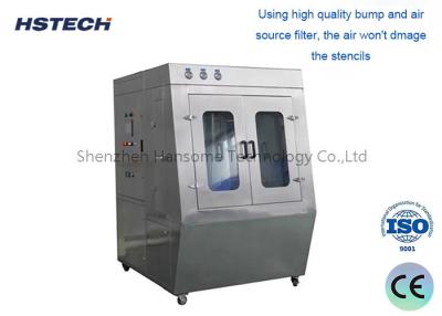China Pneumatic Screen Printer Stencil Cleaner 45L Stainless Steel for Stencil Copper Screen for sale