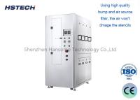China Pneumatic SMT Stencil Cleaner 60L Capacity 3 Level Filter System Reusable Solvent for sale