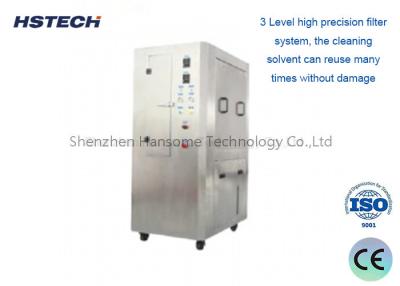 China Full Pneumatic Screen Printer Stencil Cleaner 600mm Stainless Steel No Voltage Needed for sale