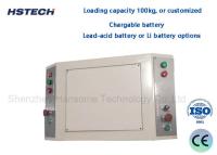 China Lead-Acid Battery Or Li Battery Options Chargable Battery Loading Capacity 100kg Automatic Guided Vehicles for sale