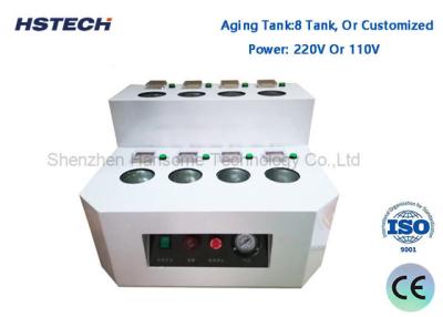 China 8 Tank Solder Paste Thawing Equipment PLC Control For Standard Size Bottle for sale