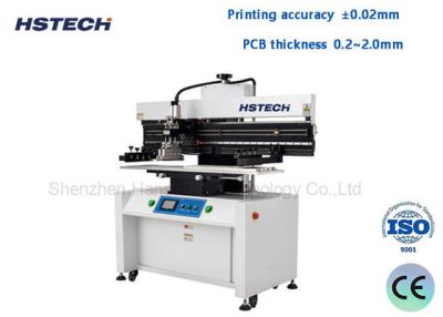 China Semi-Auto Solder Paste Printing Machine 1200mm for LED PCB SMT Manufacturing for sale