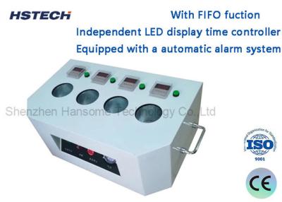 China Automatic Solder Paste Thawing Machine 4 Tanks AC220V FIFO Function with Alarm System for sale