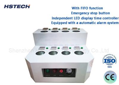 China 8 Tank Solder Paste Warm Up Machine with Independent LED Time Controller FIFO Function 110V 220V for sale