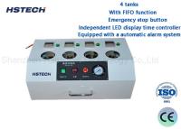 China 4 Tank Solder Paste Warm Up Timing Machine with FIFO Function and Automatic Alarm System 110V 220V for sale