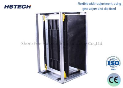 China Anti Static PCB Magazine Storage Rack 50pcs Capacity Adjustable Width 355x320x565mm for sale