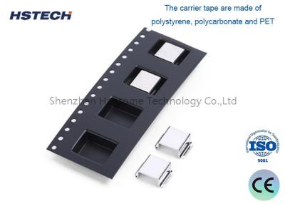 China 0.14`2mm ESD Embossed Carrier Tape Used In The Surface Packaging for sale