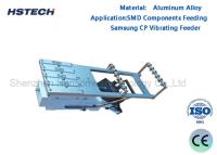 China Aluminum Alloy Samsung CP Vibrating Feeder 4 Tube Width 100mm 24V for sale
