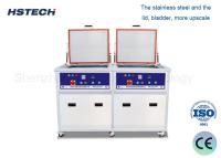 China AC380V 77L Stainless Steel Ultrasonic Cleaner 1200W 3000W Heating SMT Cleaning Equipment for sale