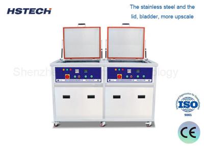 China AC380V 77L Stainless Steel Ultrasonic Cleaner 1200W 3000W Heating SMT Cleaning Equipment for sale