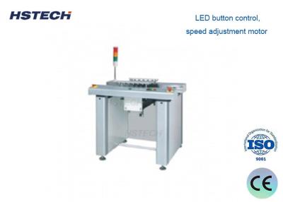 China Stainless Steel Manual Hand Crank ESD PCB Conveyor 0.5-20m/min Speed Adjustable Width 500mm for sale