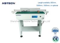 China Manual Hand Crank PCB Conveyor Adjustable Width 500mm 390mm SMT Handling Equipment for sale