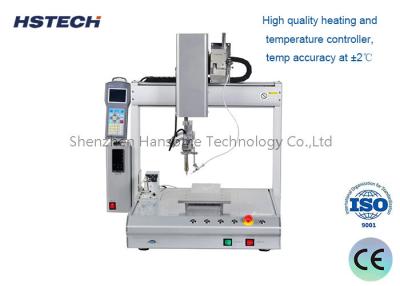 China 4-Axis Automatic Soldering Robot 300x300x100mm with Teach Pendant Programming for sale