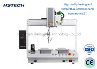 China 360 Degree R Axis Desktop Soldering Machine With High Precision Stepper Motor And Timing Belt Driven System for sale