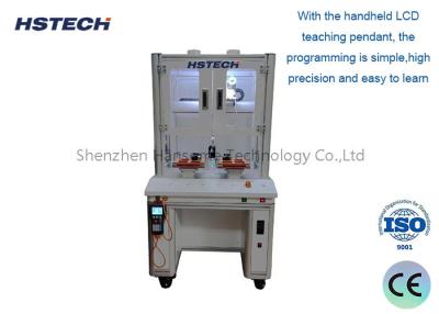 China 4 Axis Automatic Soldering Robot 300x300x100mm ±0.02mm Repeat Accuracy with Auto Cleaning for sale