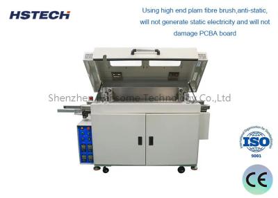China Adhesive Roller and Disc Brush Single Side PCB Surface Cleaning Equipment for PCBA Boards for sale