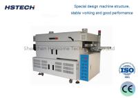 China Adhesive Roller and Disc Brush Single Side PCB Surface Cleaning Equipment for Even Coating for sale