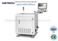 China Straight Line Depaneling 4 Aixs Offline Dual Platform PCB Router Machine for sale
