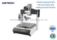 China High Precision 4 Axis Soldering Machine With Stepper Motor And Timing Belt Driven System for sale