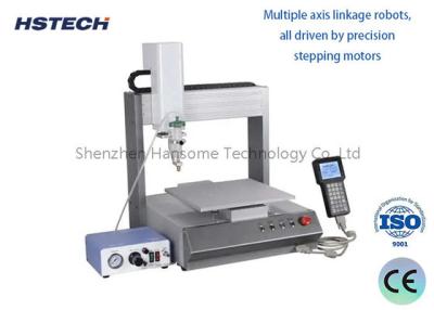 China High Precision Stepper Motor Tabletop Soldering Machine 300x300mm PCB Automatic Cleaning for sale