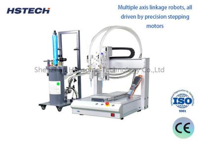 China High Speed 4 Axis AB Glue Dispensing Machine With Stepping Motor And Timing Belt for sale