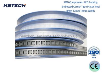 China SMD Component Counter Polystyrene/Polycarbonate/PET Carrier Tape for Component Protection for sale