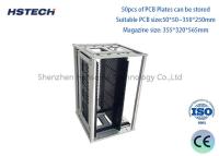 China Anti Static PCB Storage Magazine 50pcs Capacity Width Adjustable 355x320x565mm for sale