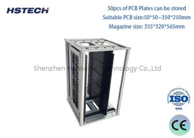China Anti Static PCB Storage Magazine 50pcs Capacity Width Adjustable 355x320x565mm for sale